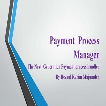Payment process Manager | PPT