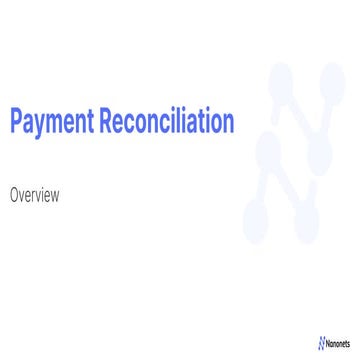 Payment Reconciliation | PPTX