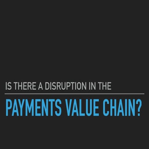 Payments Disruption | PPT
