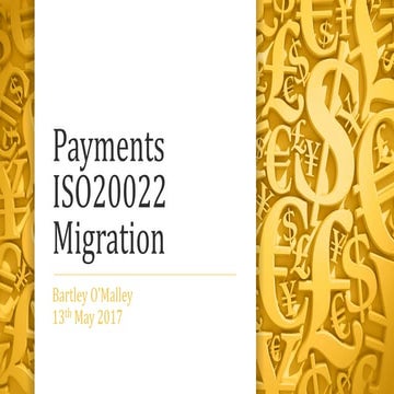 SWIFT - Clearing and Settlement | PPTX