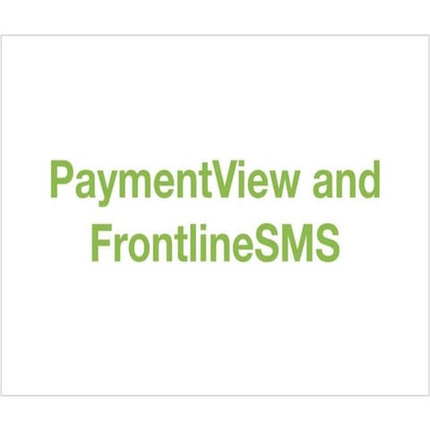 PaymentView Overview | PPTX