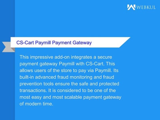 CS-Cart Adyen payment gateway V1.1 | PPT