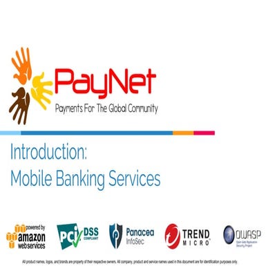 PayNet Mobile Banking Introduction 2017 | PPT