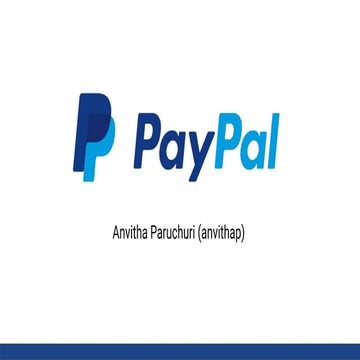 PayPal Company Preso | PDF