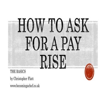 How To Ask For A Pay Rise ? Top Tips For Salary Negotiation | PPTX