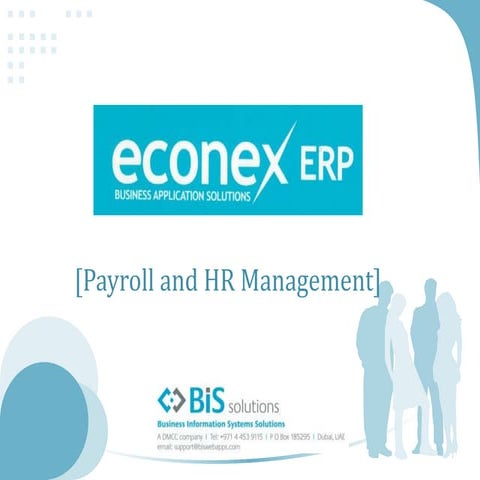 Payroll and HR management ERP Module | PPT