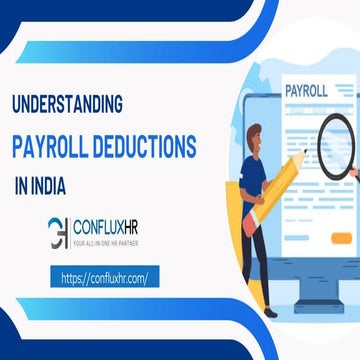 Payroll Deductions in India | PDF