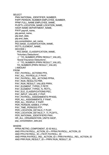 Query All Roles And Duties And Privileges Oracle Fusion Cloud Pdf