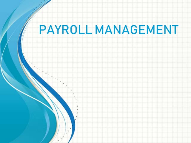 Payroll Management System Complete Report | PDF