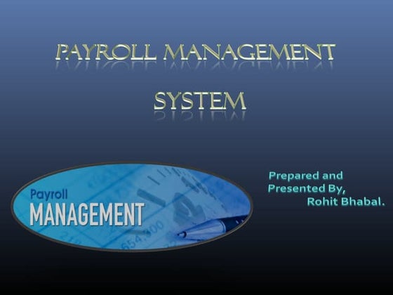 Payroll process flowchart | PPT