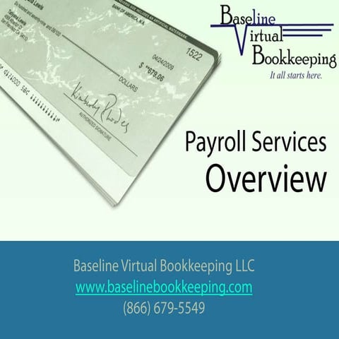 Payroll Services Overview | PPT
