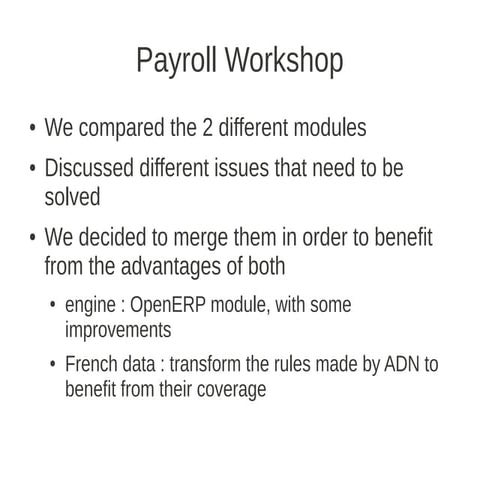 Payroll workshop | PPT