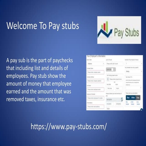 Pay stub | PPT