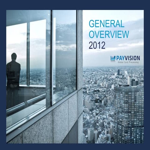 Payvision corporate presentation_v4.9 | PPT | Credit Cards | Personal Debt
