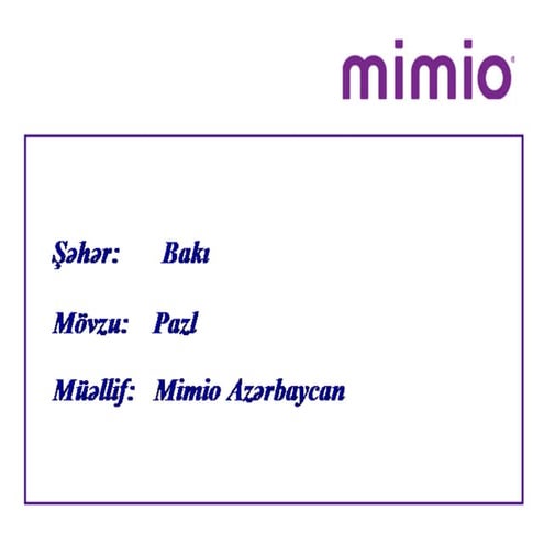 Pazl | PPT