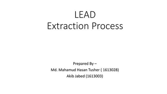 Nickel and its extraction | PPTX