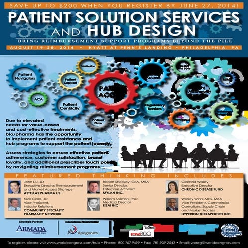 The World Congress Summit on Patient Solution Services and Hub Design | PDF