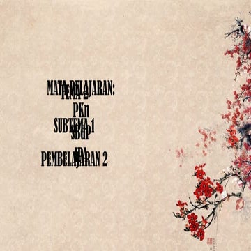 materi tematik 2 pembelajaran 2 kelas VI.pptx