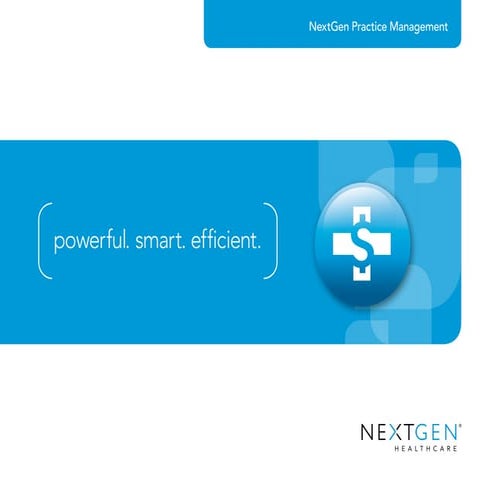 NextGen Practice Management | PPT