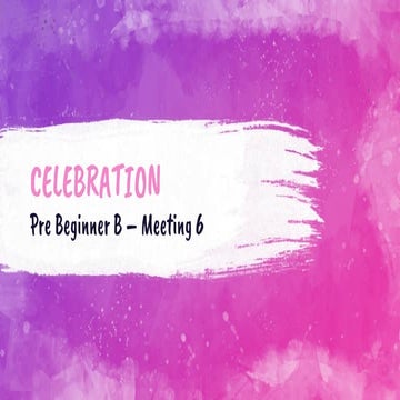 ESL Celebrations topic.pptx