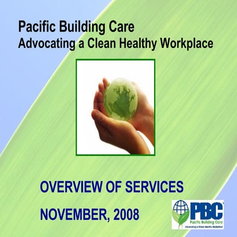 Pacific Building Care | PPS | Environmental Services Industry | Industries