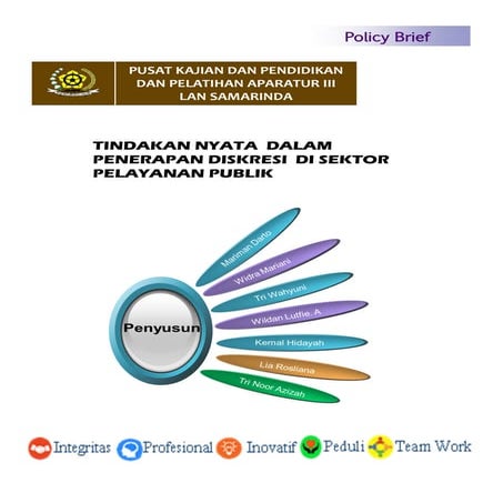 Policy Brief 2016 (Diskresi) | PDF