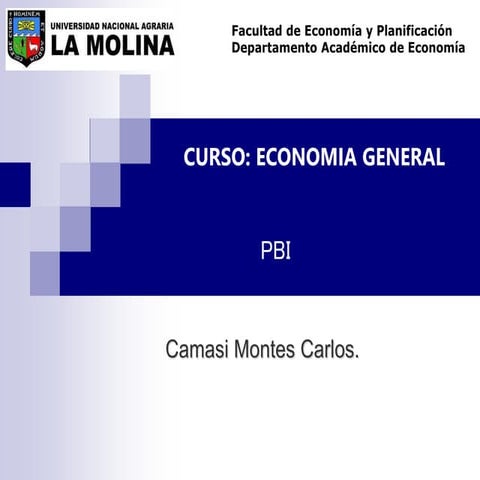 Producto Bruto Interno (PBI) ppt (parte 1) | PPTX