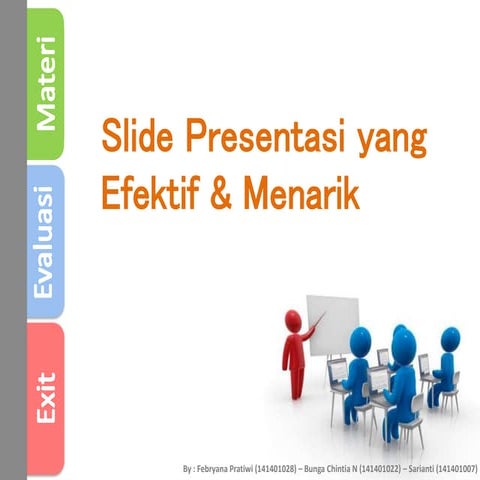 Contoh Slide Presentasi Powerpoint yang Baik dan Menarik | PPTX