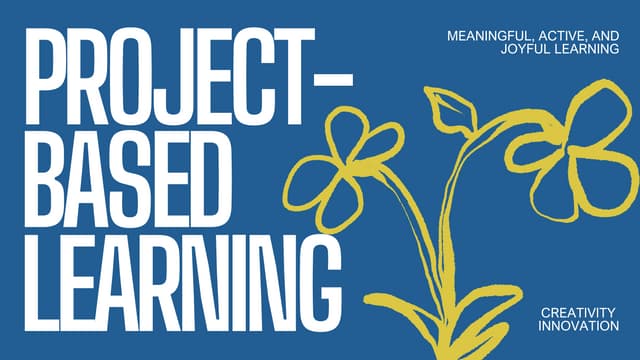 Project based learning | PPTX