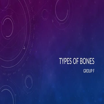 Classification of bones (anatomy) | PPT