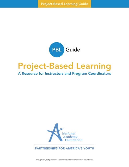 History Of PBL | PDF | Educational Assessment | Education