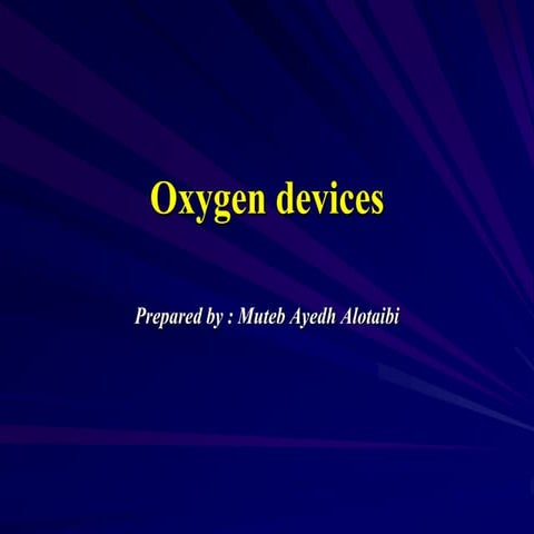 Pbl , oxygen diviced | PPTX