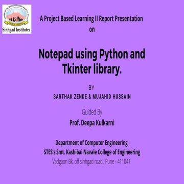 Notepad using Tkinter.pdf