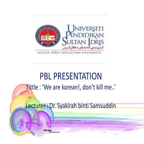 Pbl presentation 1 | PPTX