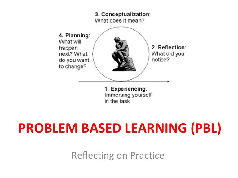 Problem Based Learning: Reflecting on Practice