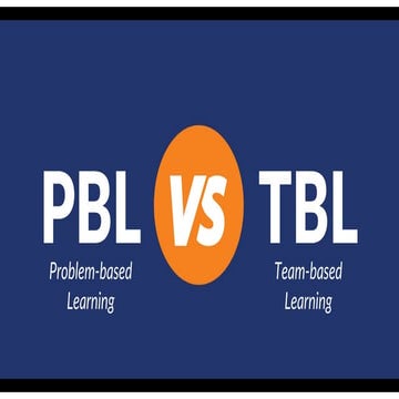 Problem based learning vs Project based Learning | PPTX