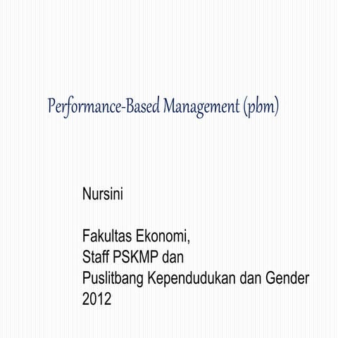 Pbm rev (kuliah i) | PPT