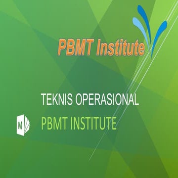 PBMT Institute | PPTX
