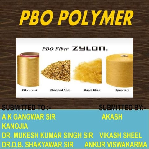 Pbo polymer | PPTX