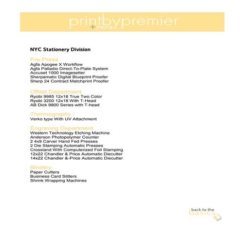 Pbp Equipment List 1222010 | PDF
