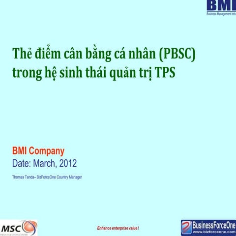 Personal bsc | PPT