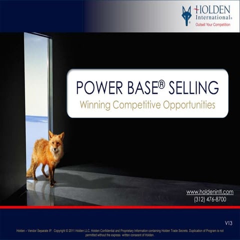 Power Base® Selling Preview | PPTX