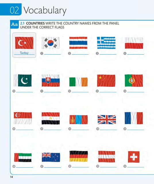 English for everyone. Practice book beginner 1 unit 1 | PDF