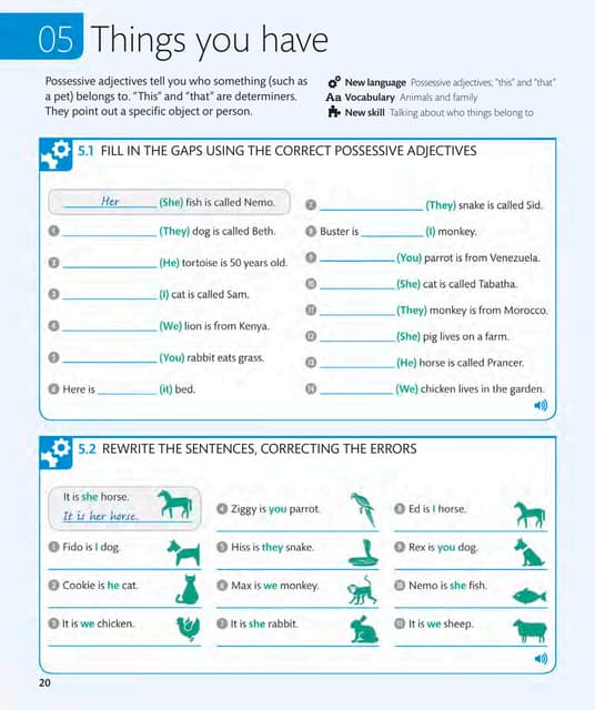 English for everyone. Practice book beginner 1 unit 2 | PDF