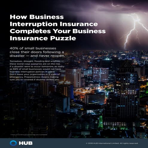 Business Interruption Supplement Guide | PDF