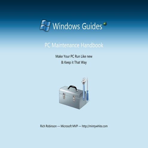 Pc maintenance-handbook | PDF