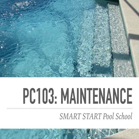 PC103: Maintenance | PDF
