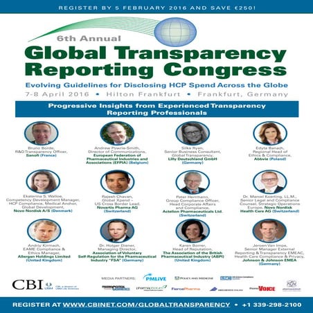 Global Transparency Reporting Congress | PDF