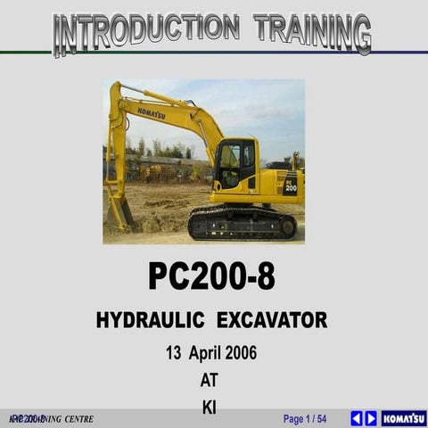 PC200-8 Improvement.ppt excavator kelas 20ton | PPT