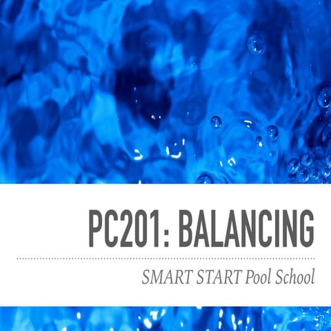 PC201: Balancing | PDF
